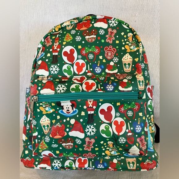 Bags | New Disney Christmas Holiday Mini Backpacksmall Shop Release ...